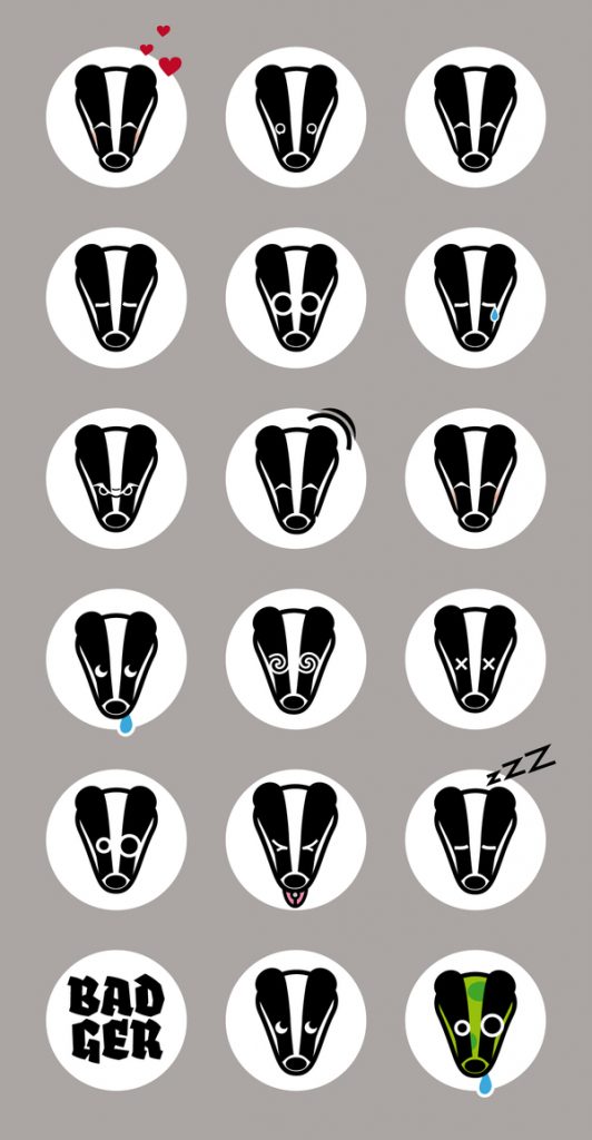 30+ Fresh & Creative Examples of Sticker Design Inspiration