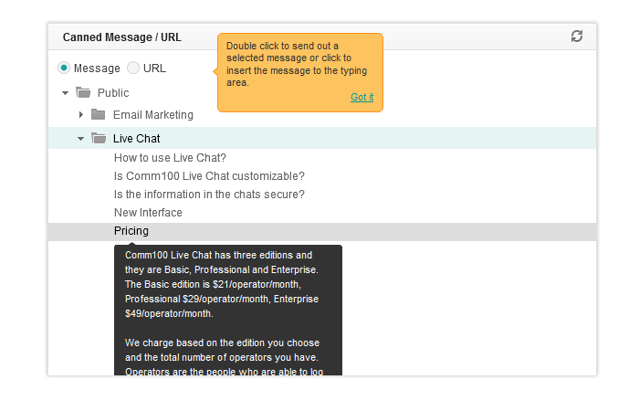 How to Make Canned Message More Effective