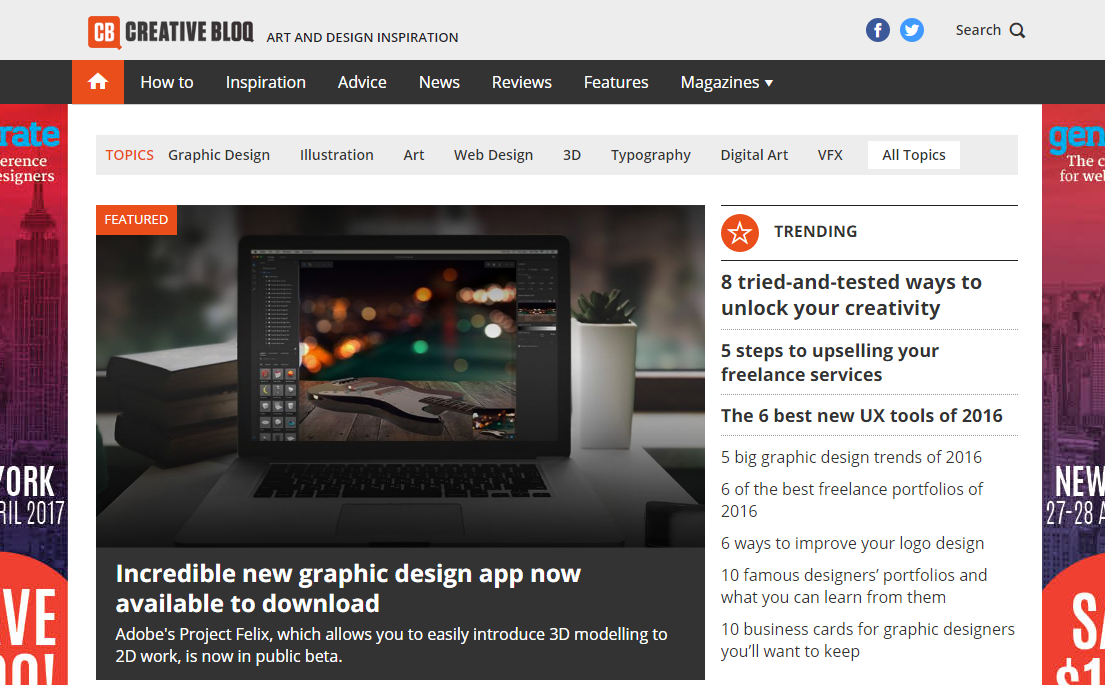 Top Web Design Blogs to Follow For 2017