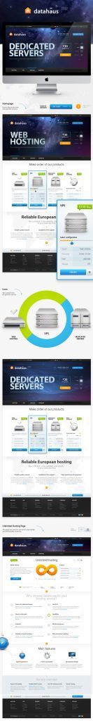 20+ Inspirational Web Hosting Designs