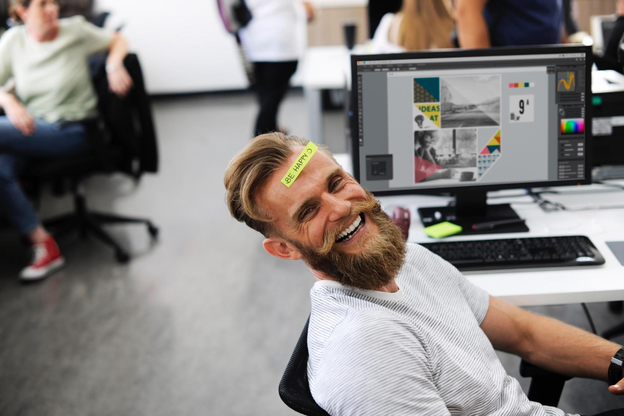 6 Tips for Staying Upbeat in the Office